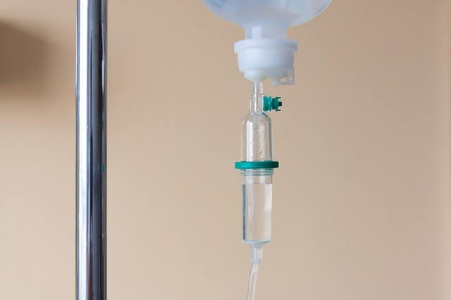 Outpatient infusion center with intravenous magnesium therapy